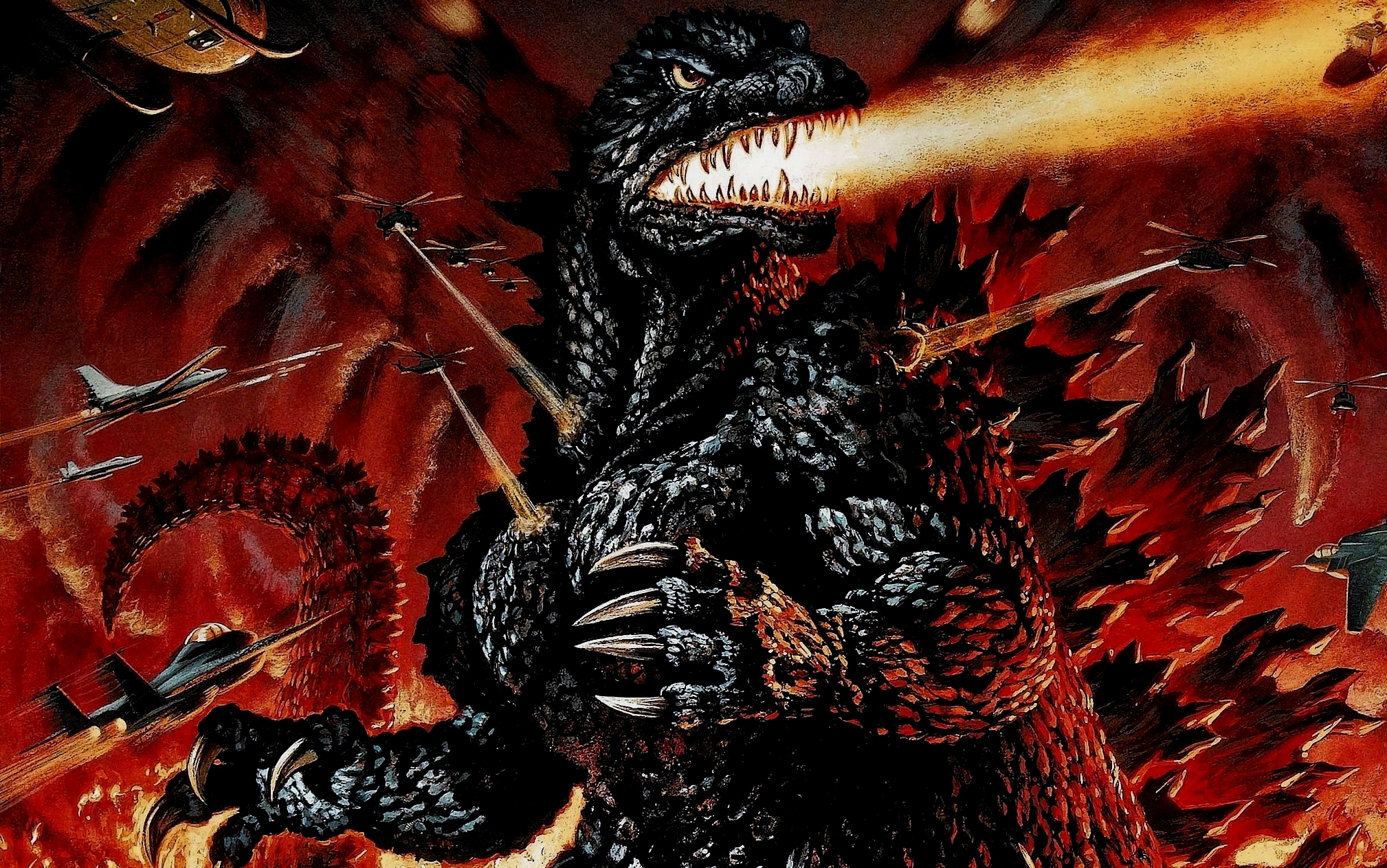 godzilla 2000 orga eats godzilla